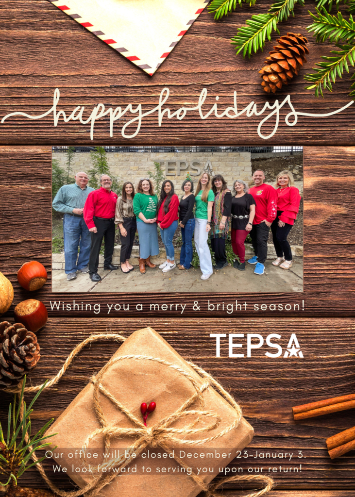 Happy Holidays from TEPSA - TEPSA